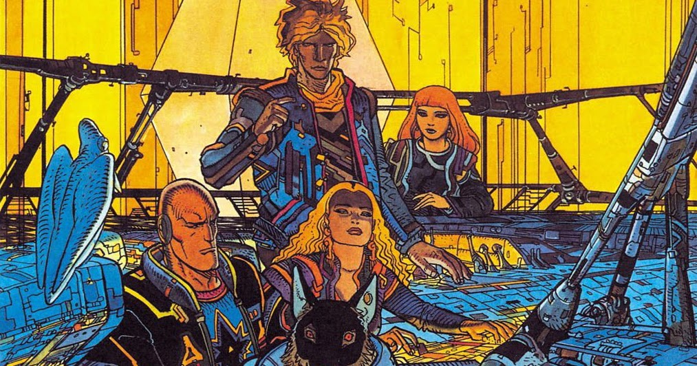 The Geeky Nerfherder: #ArtOfTheDay: 'The Incal' by Jean Giraud (Moebius)