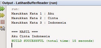 Program Java Dengan BufferedReader ~ Belajar Coding