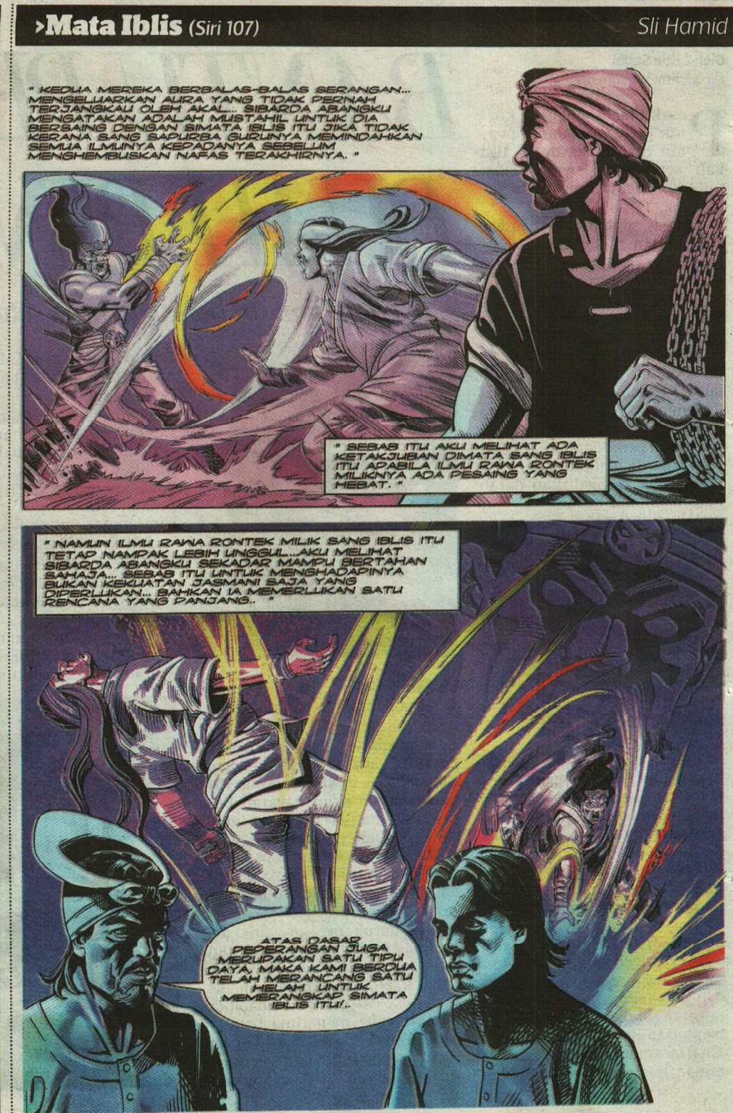 Komik Mata Iblis: Mata iblis 107