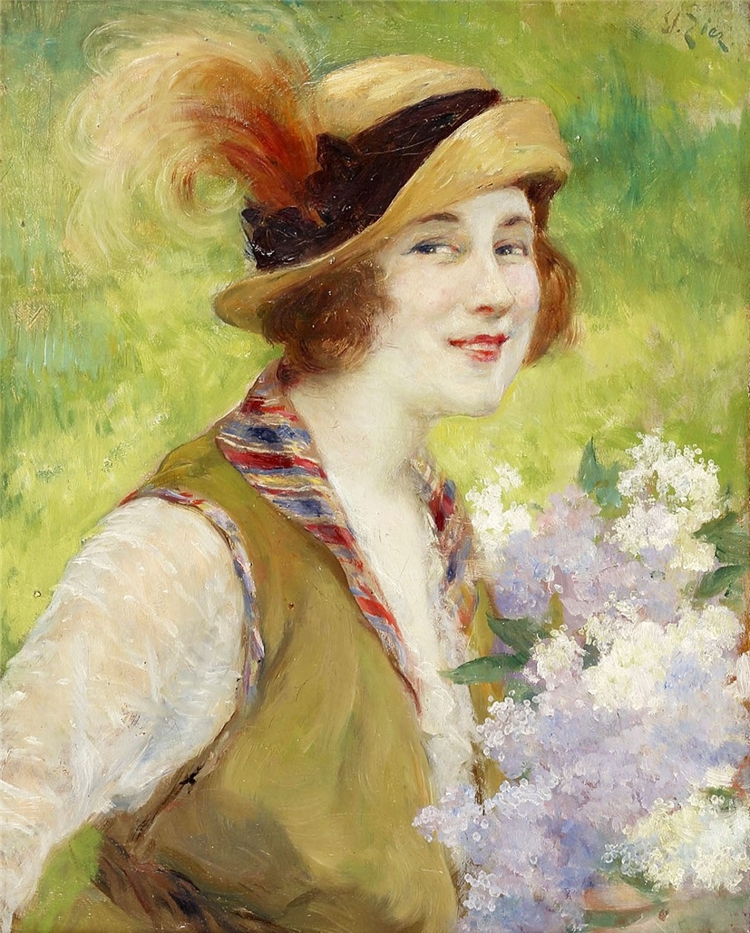 Edouard François ZIER (1856-1924) | Catherine La Rose ~ The Poet of ...