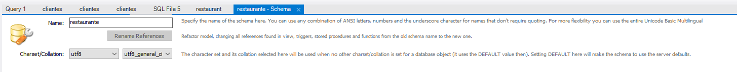 MySQL Workbench Sentencias Basicas