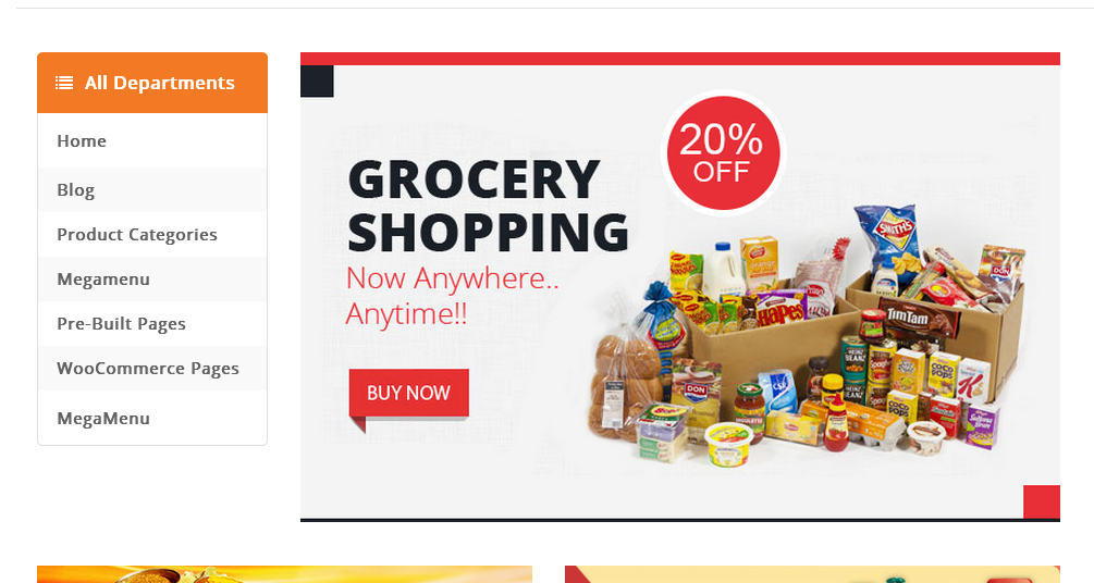 PHP Scripts Mall: Wordpress Grocery Store Themes