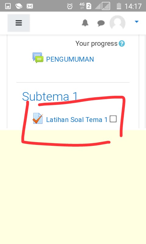 Cara Menggunakan Elearning Moodle untuk Siswa - tasADMIN