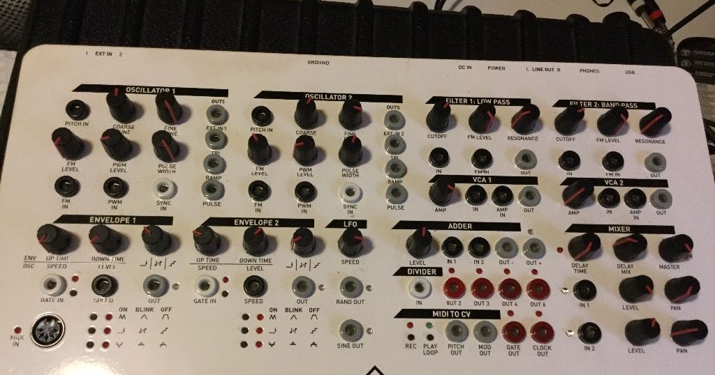 MATRIXSYNTH: PHENOL - Patchable Analog Synthesizer