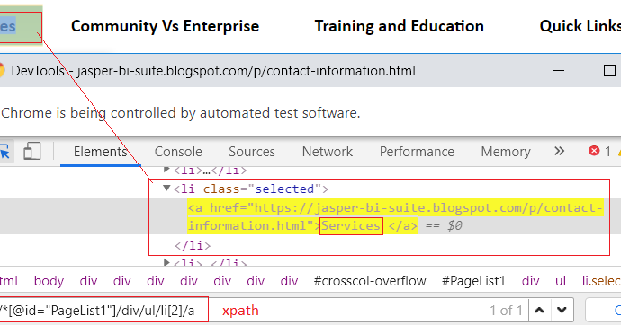 Pochampalli It Labs Locators For Selenium Linktext Locator Example Anchor Tag Link Text 5319