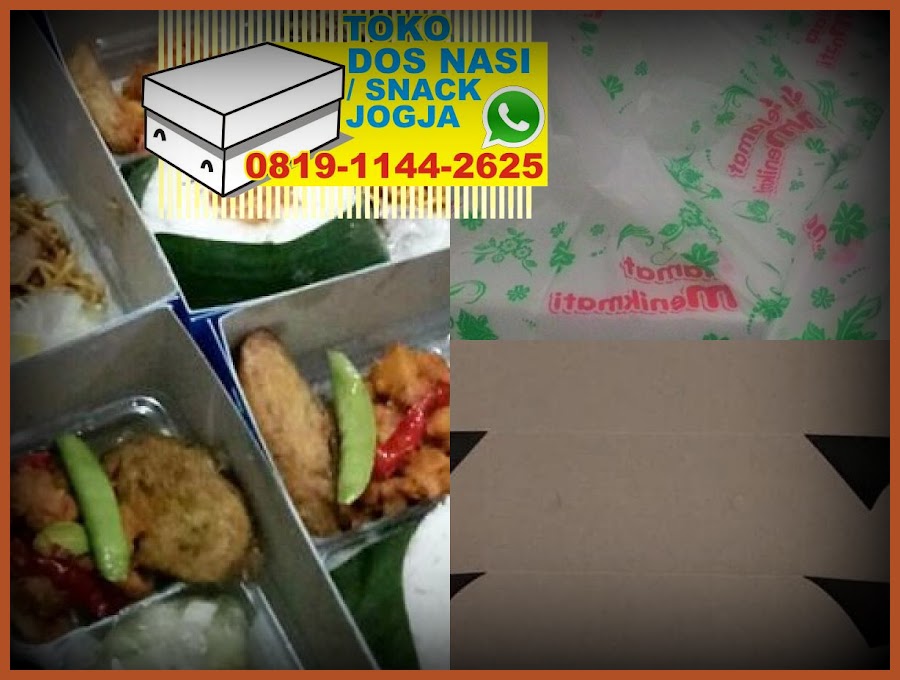 Tumpukan Dus Nasi | 0819•1144•2625 [wa] Grosir Dos Jogja Murah