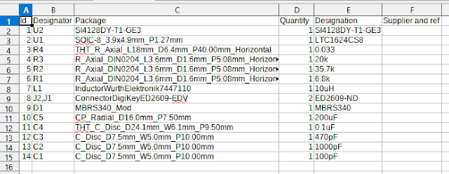 KiCad Tutorial: Generate Bill of Materials (BOM) for a Printed Circuit ...