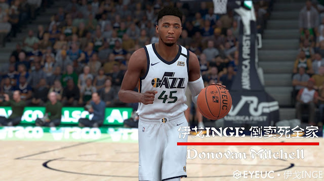 Donovan Mitchell Cyberface and Body Model by Igo Inge [FOR 2K20]