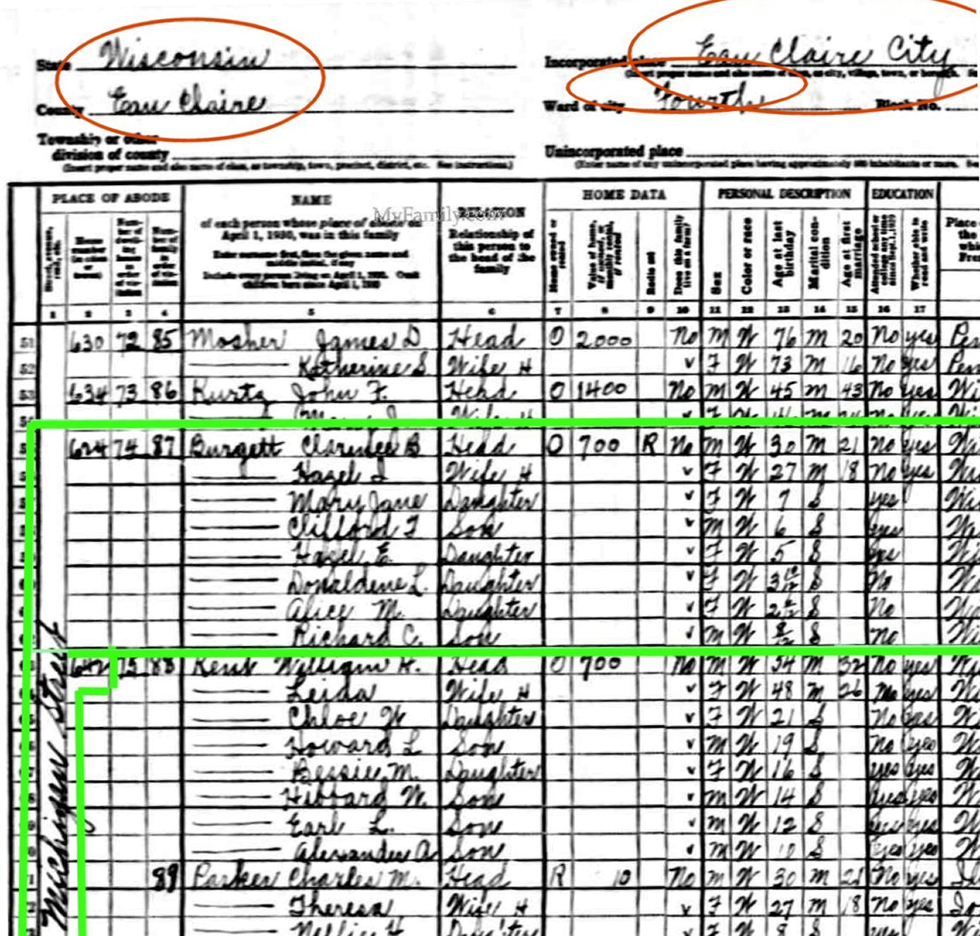 Stuff I think I think.: HAZEL IRENE VOSLER,BURGETT POZARSKI in words ...