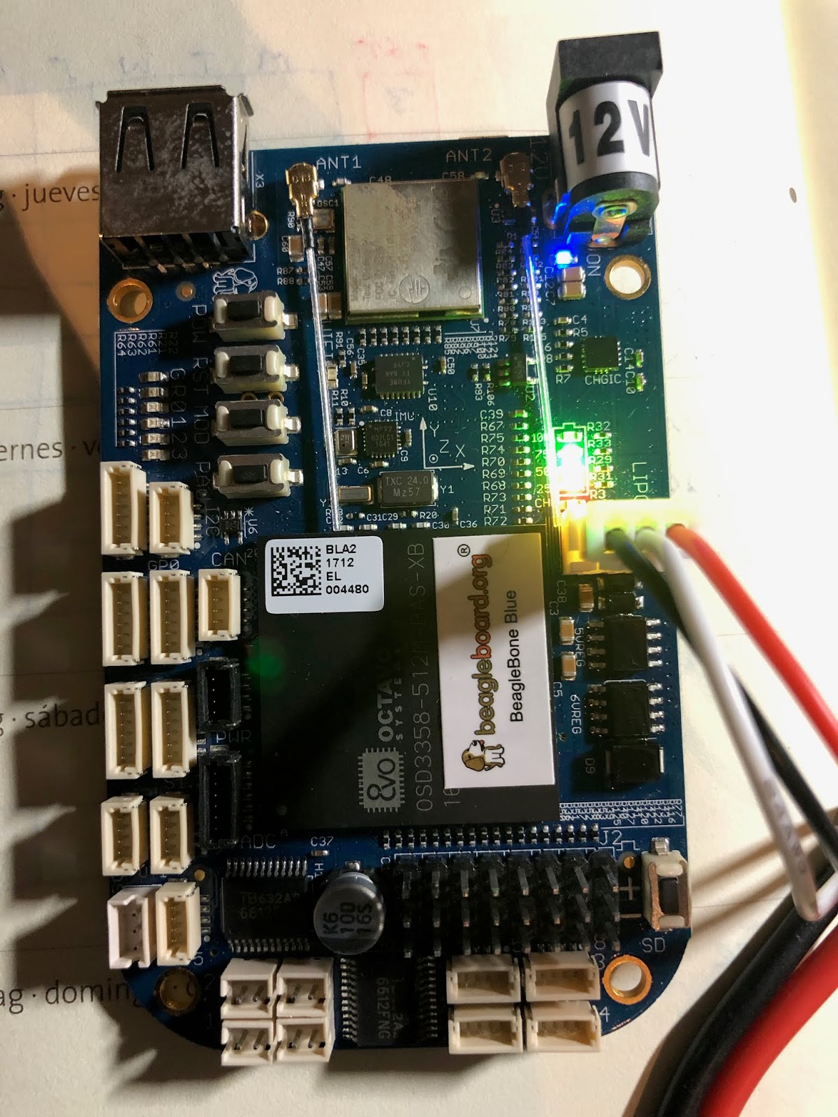 Reefwing Robotics: The Falcon DS1 - BeagleBone Blue Drone (Part 1)