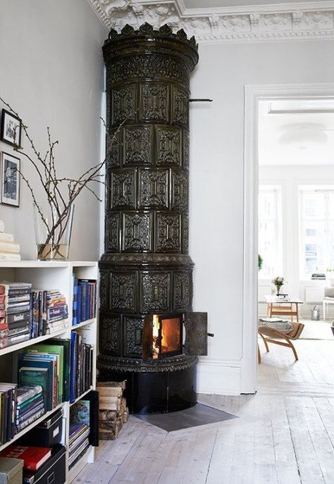 Heated Up!: Tall wood stoves: an elegant tradition lives on, mostly in ...