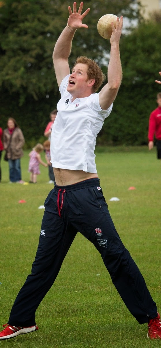 VJBrendan.com: Prince Harry Plays a Rugby Game With Children at Inspire ...