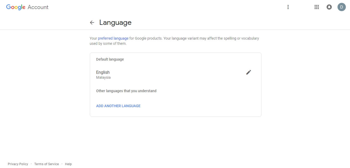 Mengganti Tampilan Bahasa Dashboard Blogger | Digital Poin
