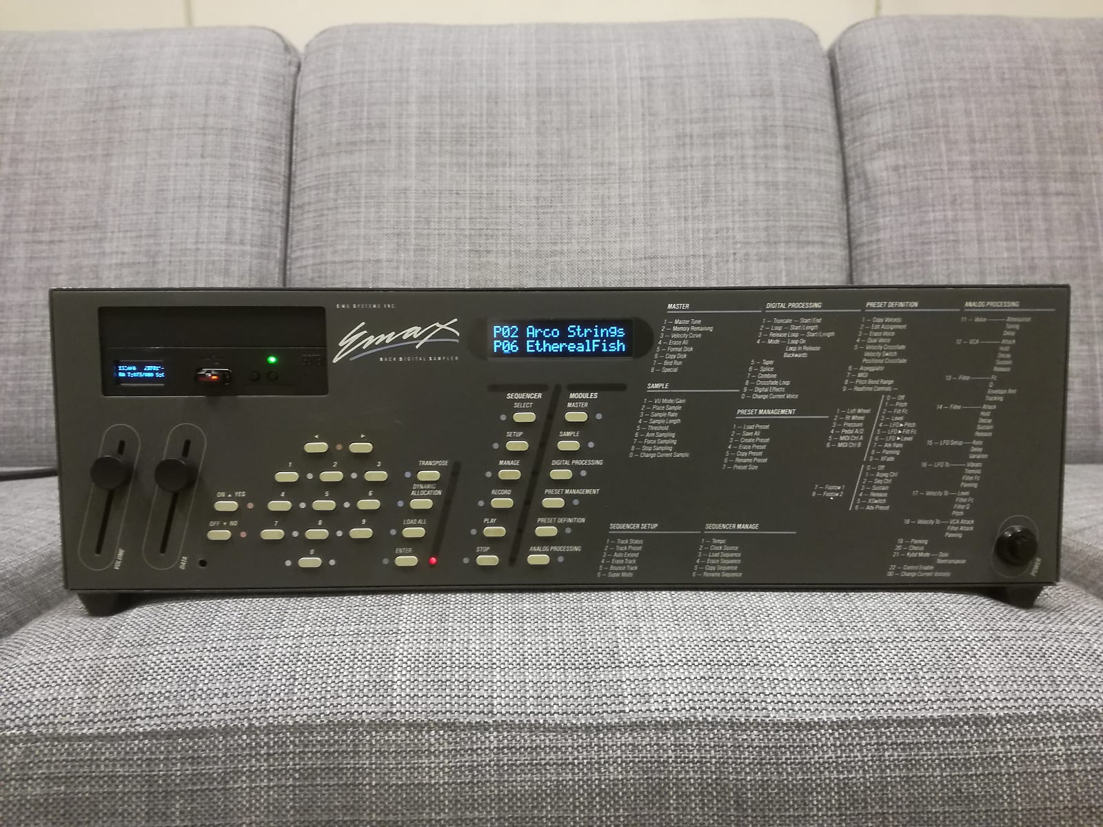 MATRIXSYNTH: E-MU Systems Emax I Rack w/ Upgrades