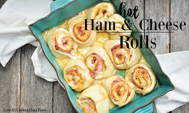 Hot Ham & Cheese Rolls | Life At Cobble Hill Farm
