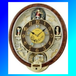 Around Mom's Kitchen Table: Seiko Melody in Motion Musical Wall Clock