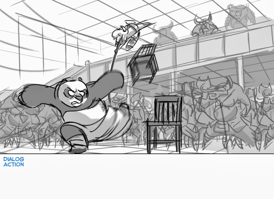 JOONKI PARK'S STORYBOARD PORTFOLIO: Kung Fu Panda Story Test