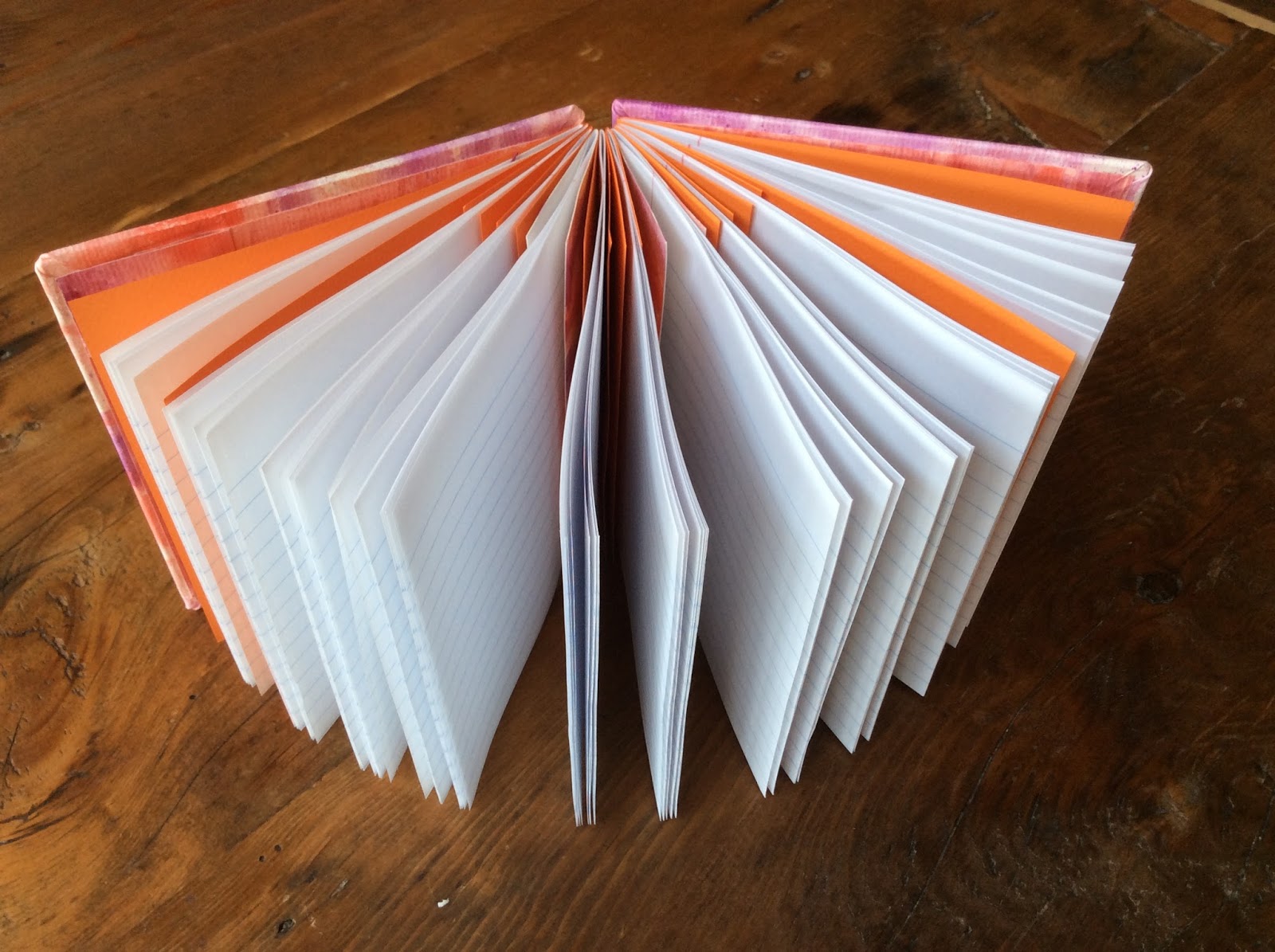 Bling the Book: Peach and Purple Book with Embedded Paper Circuitry in ...
