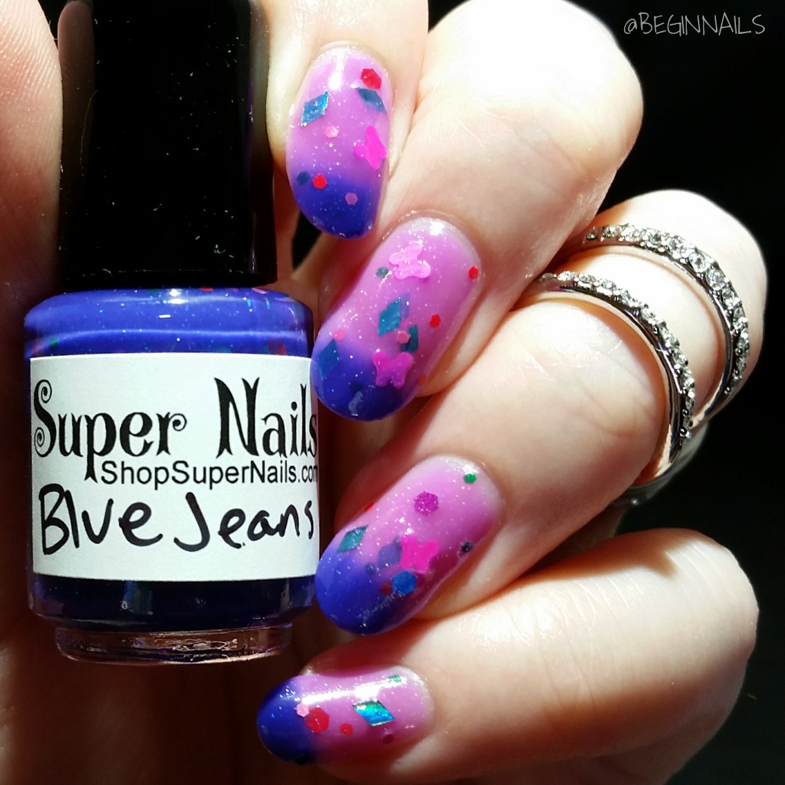 Let's Begin Nails: Super Nails: LDR Thermal Collection Swatch and Review