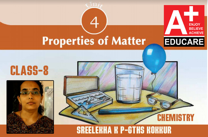 Aplus Blog: CLASS- 8-CHEMISTRY-CHAPTER-1-PROPERTIES OF MATTER [EM]