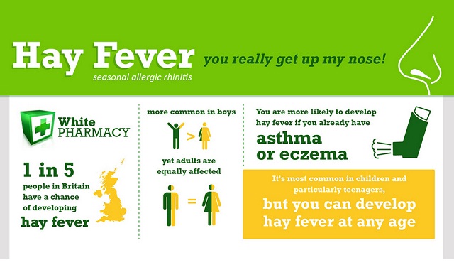 Hay Fever; You Really Get Up My Nose! #infographic - Visualistan