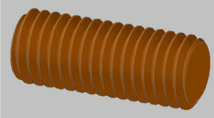 Tutorial AutoCad 2007 Cut Threads (part-4) | Department Of Chemical ...