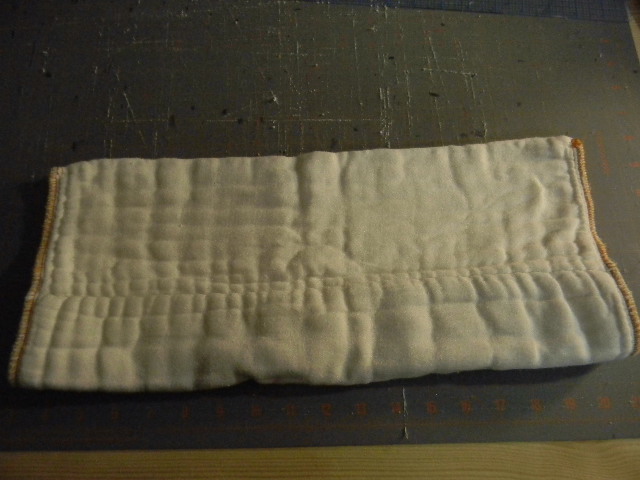 DIY. Turning a Prefold into a Fitted Diaper | My Big Cloth Adventure