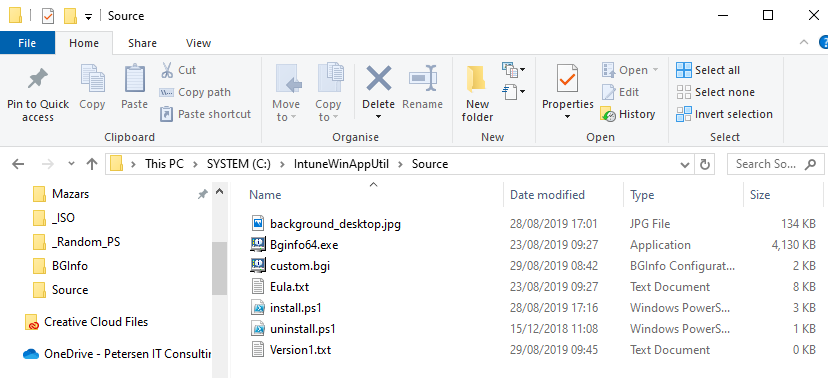 Modern Management - Part Nine - BGinfo via Intune