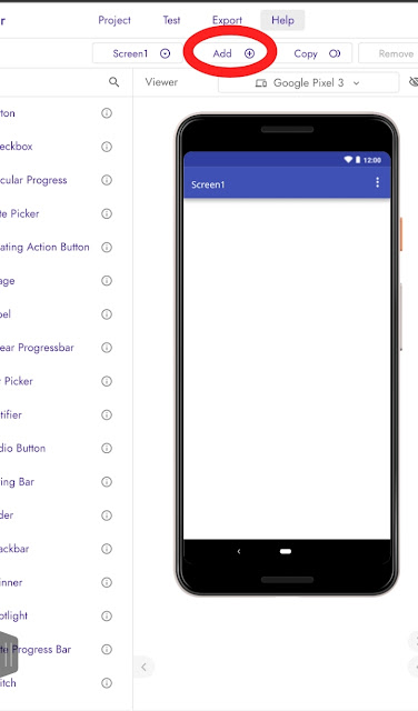Adding a new screen to app in Kodular - Kodular tutorial