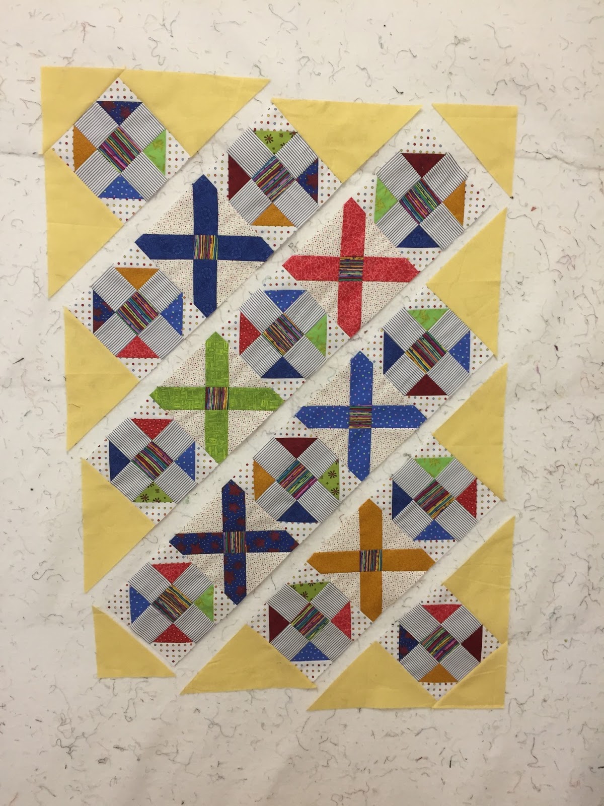 My Joyful Journey: Sew-A-Long Part 4 Setting Your Quilt On-Point