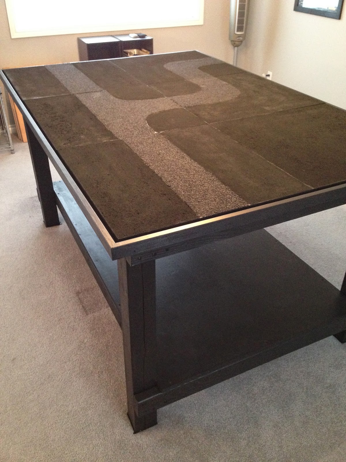 The 40k Hobbiest: Terrain Table Progress