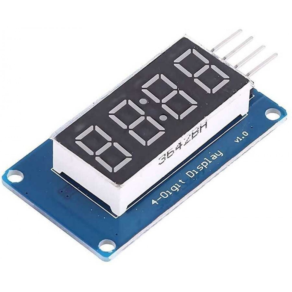Arduino 4-Digit & RTC module Clock - Dijital Elektronik Arduino Devre ...