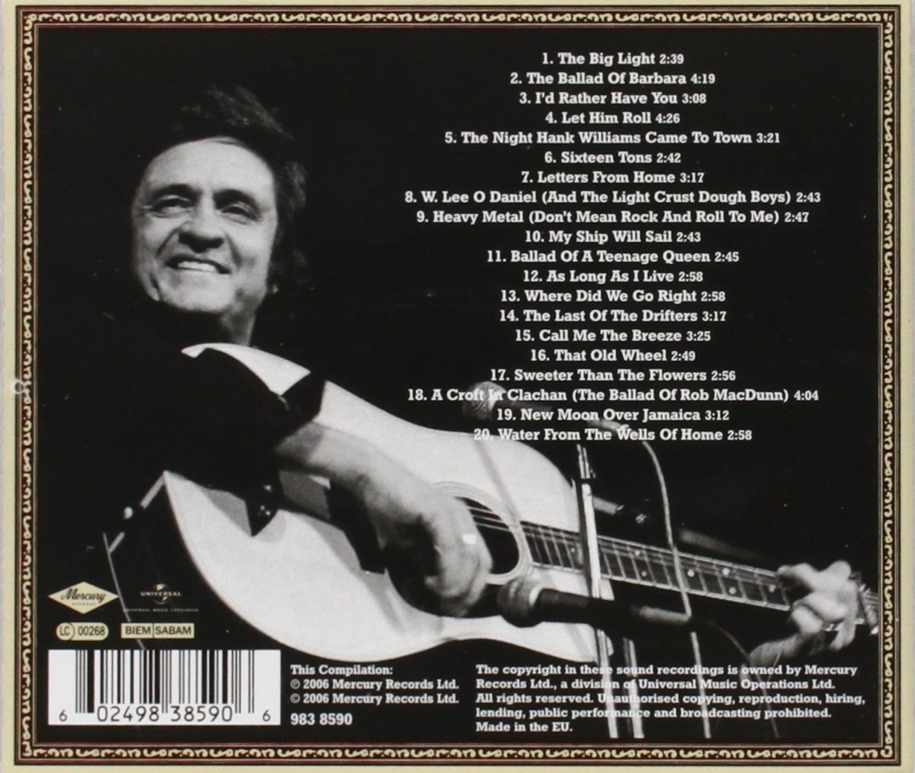 Classic Rock Covers Database: Johnny Cash - Johnny Cash Is Coming to ...