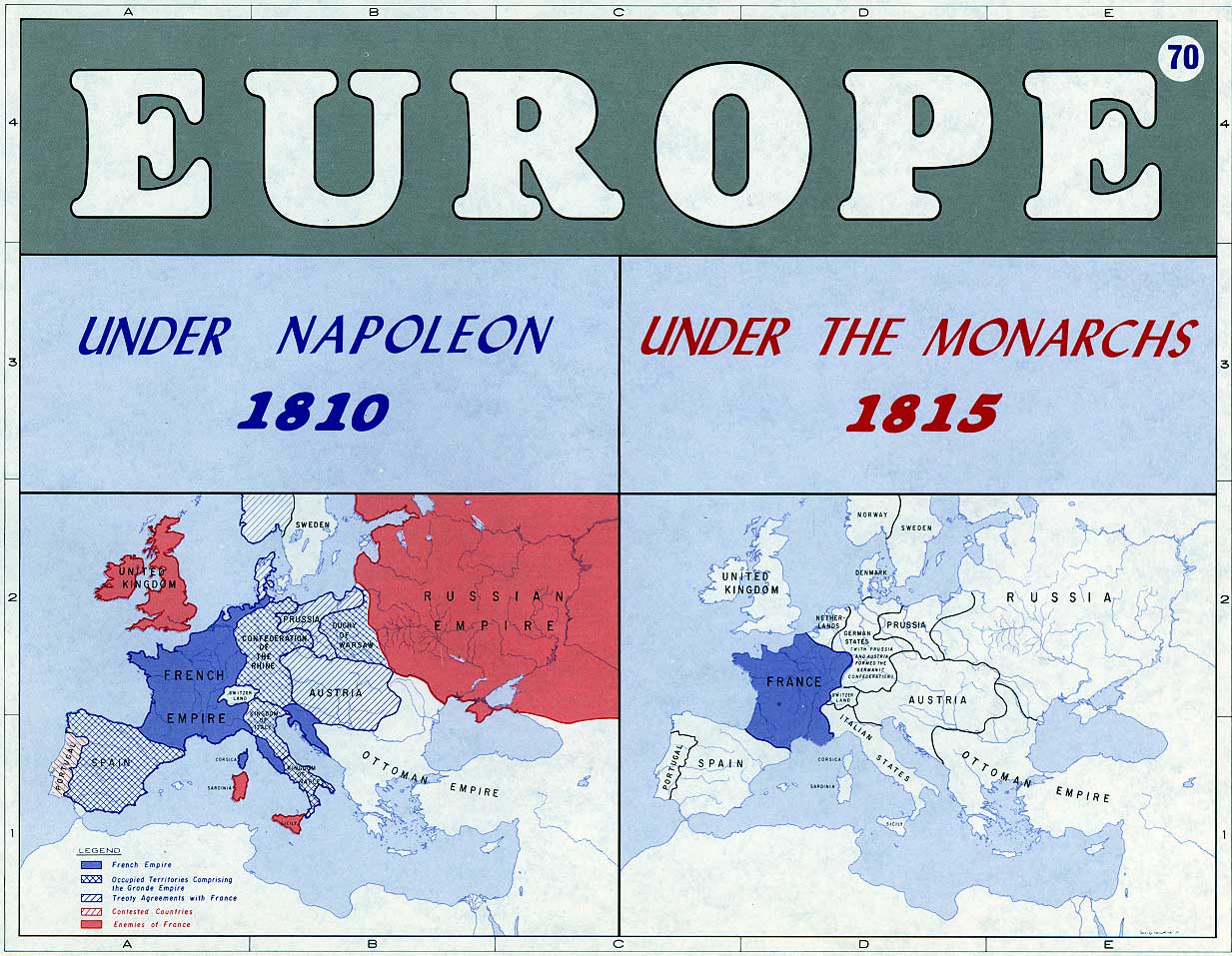Regency Wrangles: Maps of Central Europe, 1789-1815: The Effects of ...