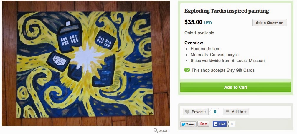 Craftimism: How to paint the Exploding TARDIS
