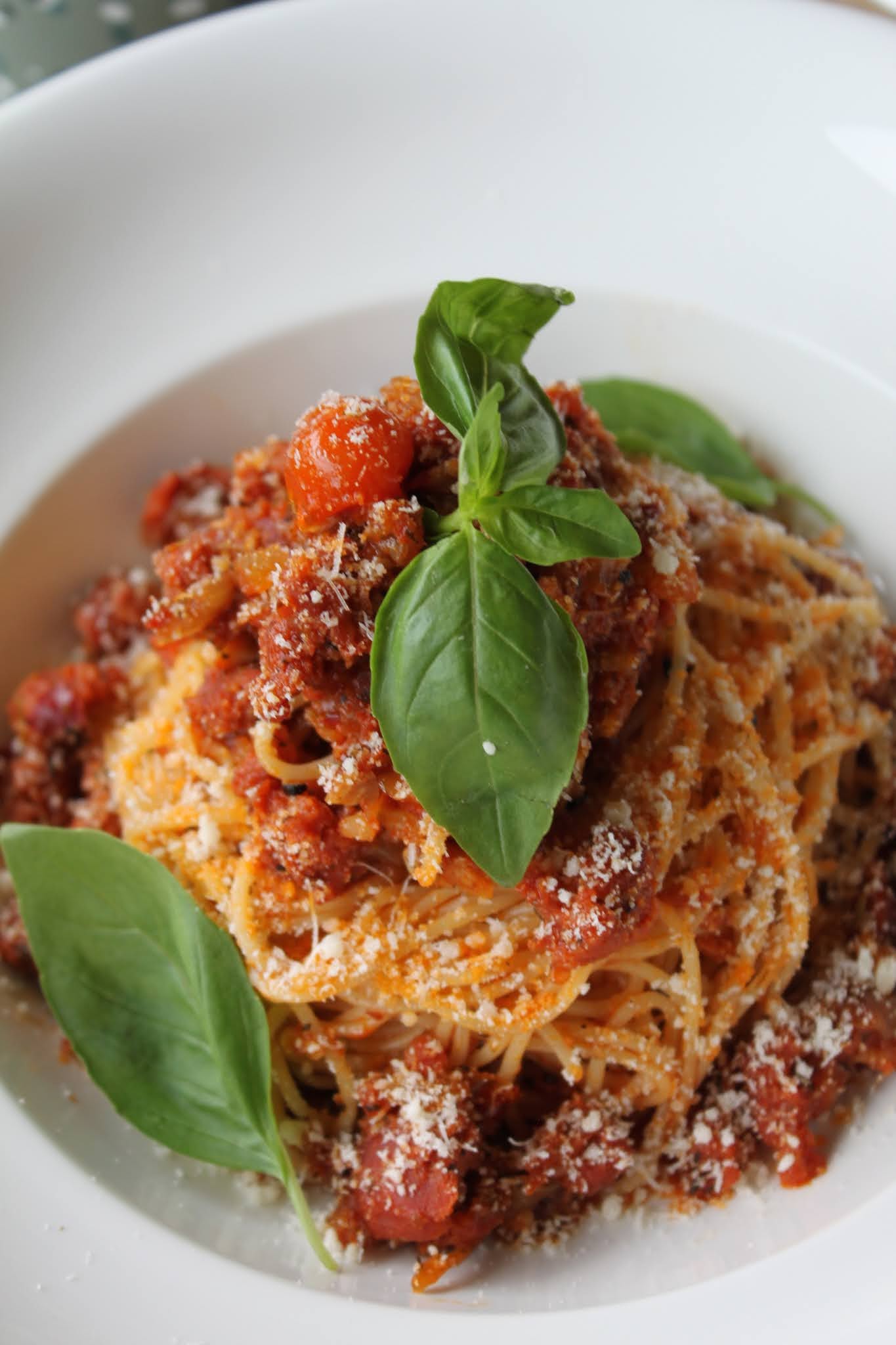 Spicy Sausage Pantry Pasta