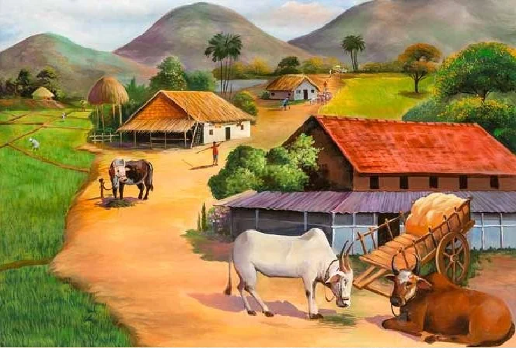 हमारा गांव | हिन्दीकुंज,Hindi Website/Literary Web Patrika