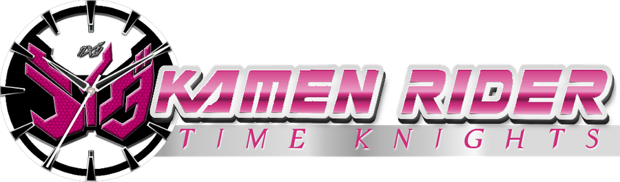 Power Rangers/Kamen Rider: Kamen Rider Time Knights Title & Logo ...