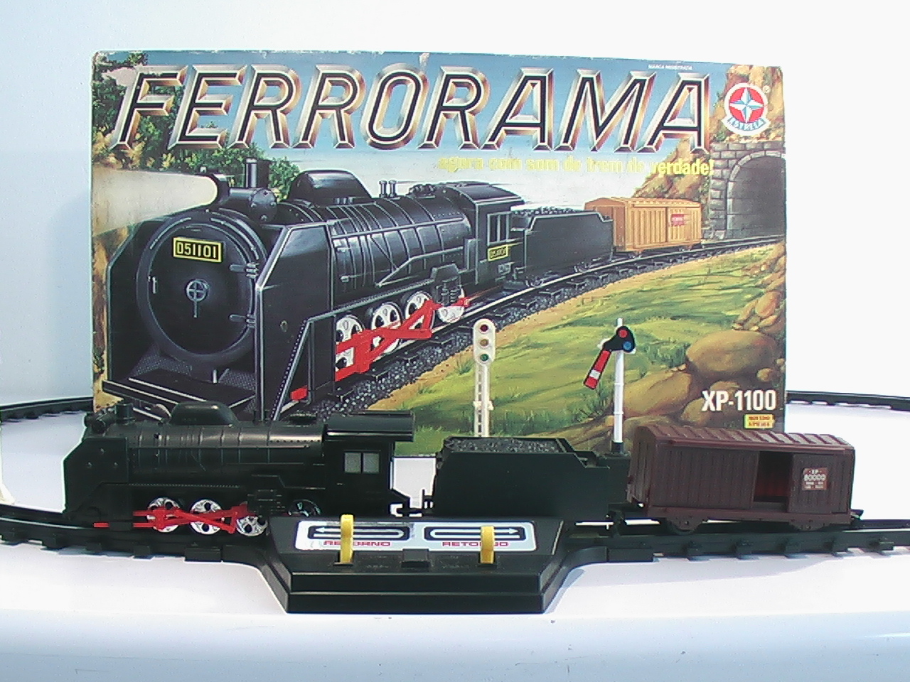 KIRINILAS BRINQUEDOS ANTIGOS: FERRORAMA XP 1100 DA ESTRELA ANOS 80