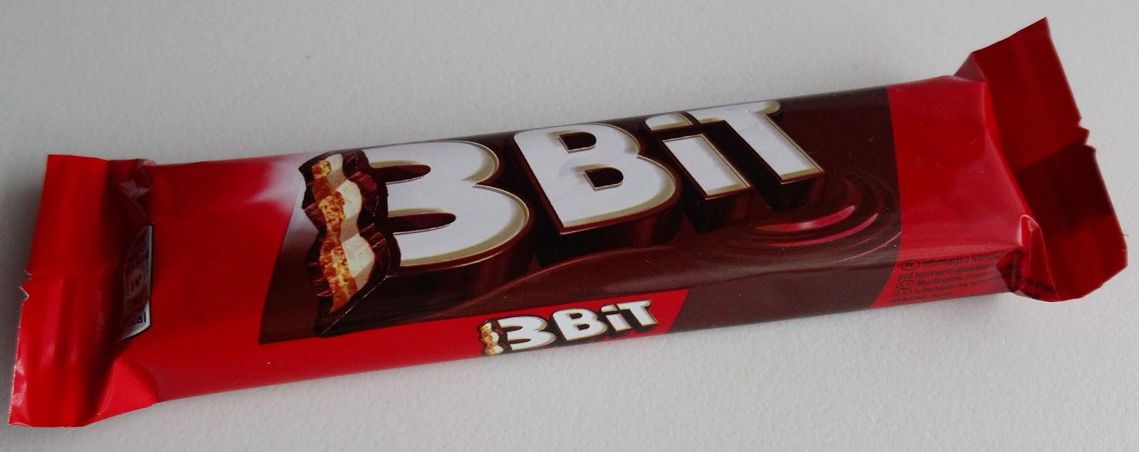 Chwile zasłodzenia: batony 3Bit klasyczny, 3Bit orzech laskowy