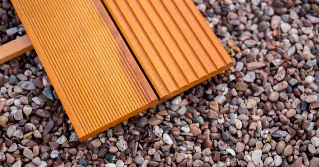 Opepe Hardwood Decking — Chiltern Decking