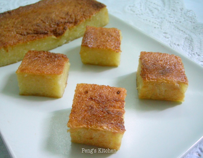 Peng's Kitchen: Baked Tapioca Cake