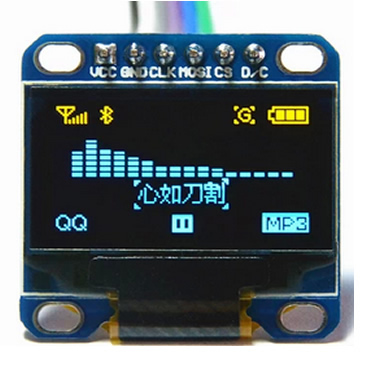 Library for 128x64 graphical display OLED. Driver SSD1306. ~ Projects ...