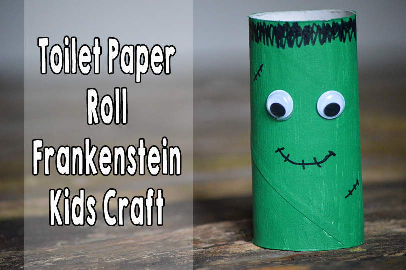 Toilet Paper Roll Frankenstein {A Monstrously Fun Halloween Kids Craft ...