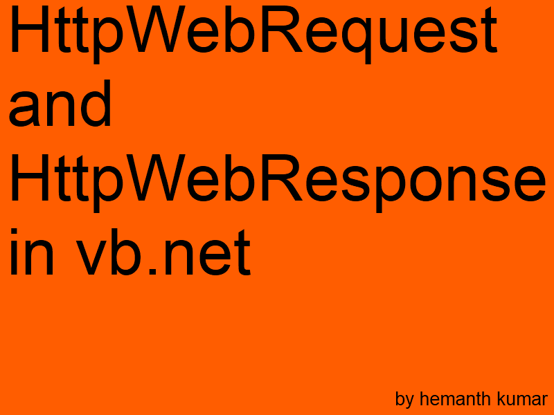 Visual Basic Dot Net Code: August 2012