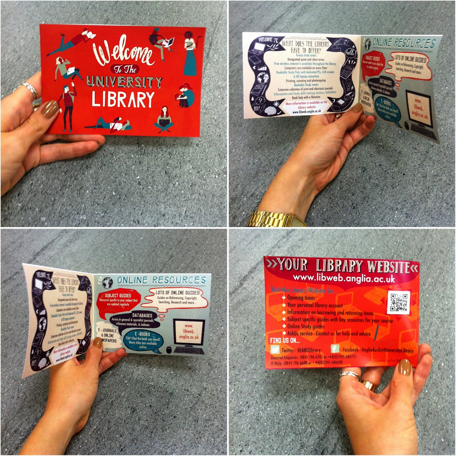 SW - Illustrator: Library Welcome Leaflet