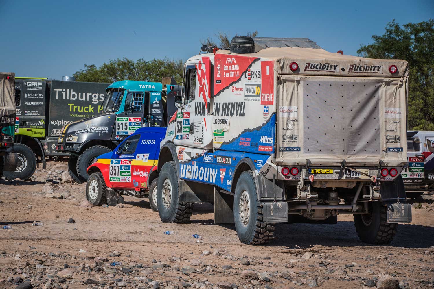 DIECIOCHO RUEDAS: VAN DEL HEUVEL / DAKAR SPEED AL DAKAR CON NUEVO MOTOR ...