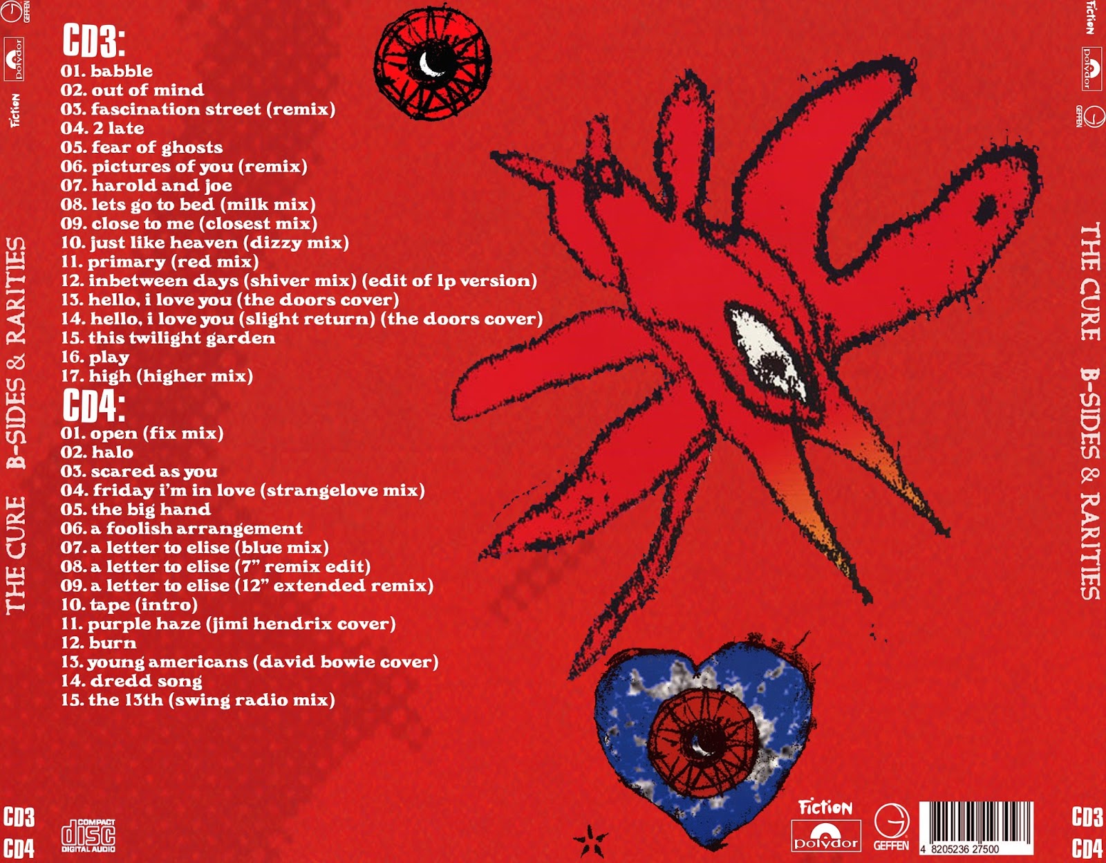 DARK CIRCLE ROOM: RE-UPLOAD: The Cure - B-Sides and Rarities (Flac)