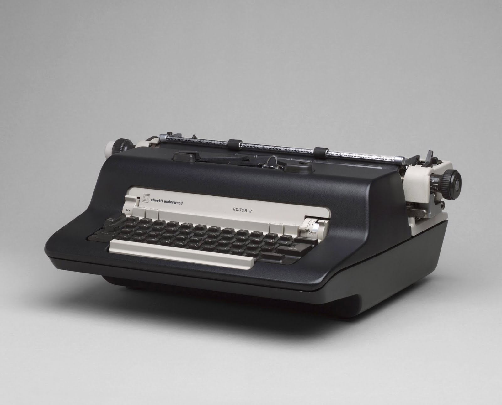 The Typewriter Revolution blog: The Olivetti Editor 2 electric typewriter