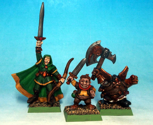 Tom's Toy Soldiers: Warhammer Quest Plastic Halfling